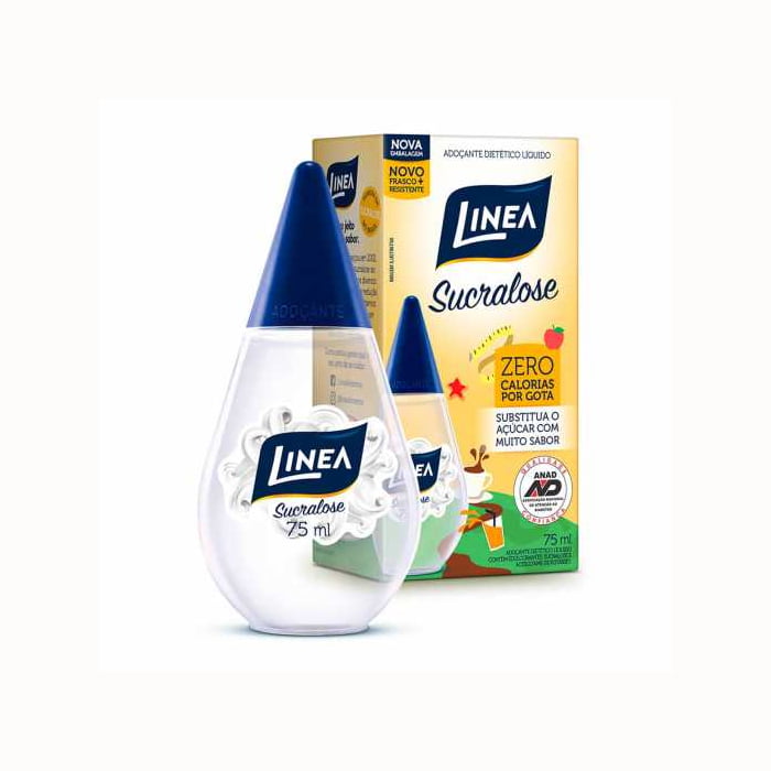 Adoçante Líquido Linea Sucralose 75ml | Consul Cooperativa Adoçante Líquido Linea Sucralose 75ml | Consul Cooperativa